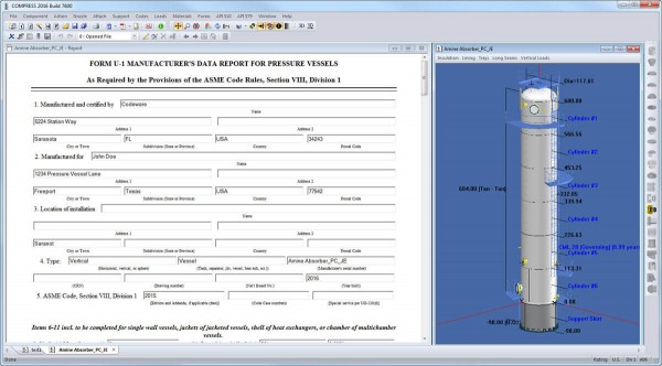 ASME Forms Preparation - Codeware