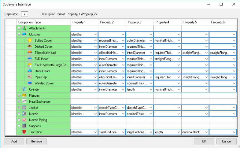 Codeware Interface - Pressure Vessel Solid Modeling - Codeware