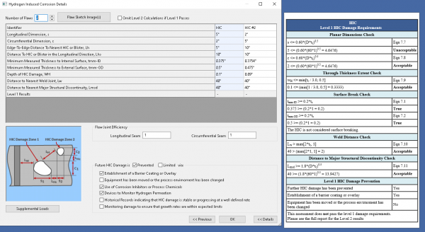 API 579-1 Part 7 HIC and Blister Assessments In INSPECT - Codeware