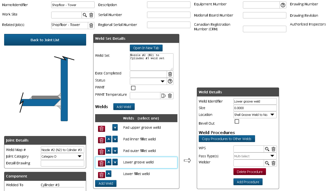 Shopfloor - ASME and AWS Welding Procedure Software | Codeware