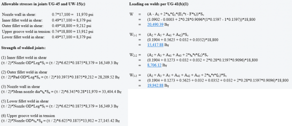 UG-37 and UG-45 Nozzle Design With COMPRESS - Codeware