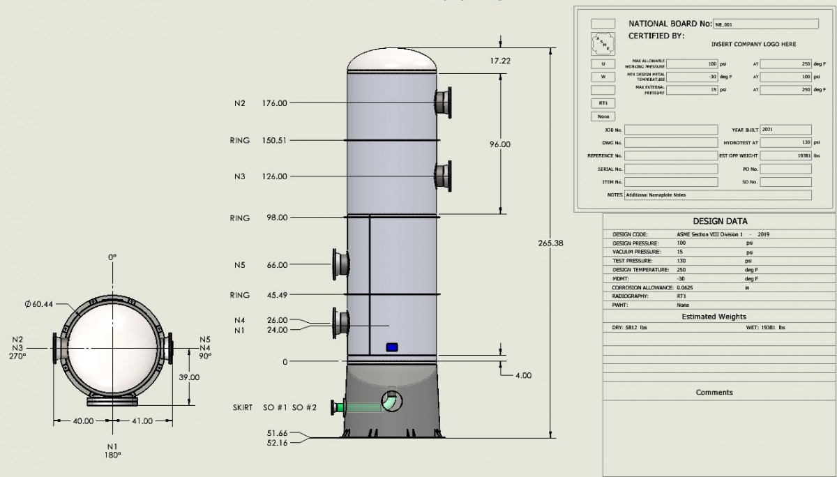 Pressure Vessel Nameplate Creation With COMPRESS - Codeware