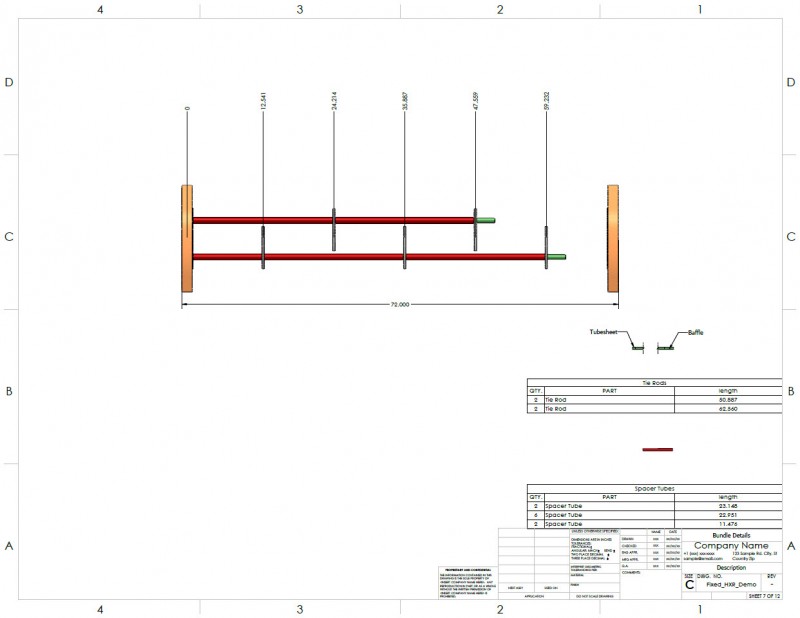 Pressure Vessel & Heat Exchanger Drawings - Codeware