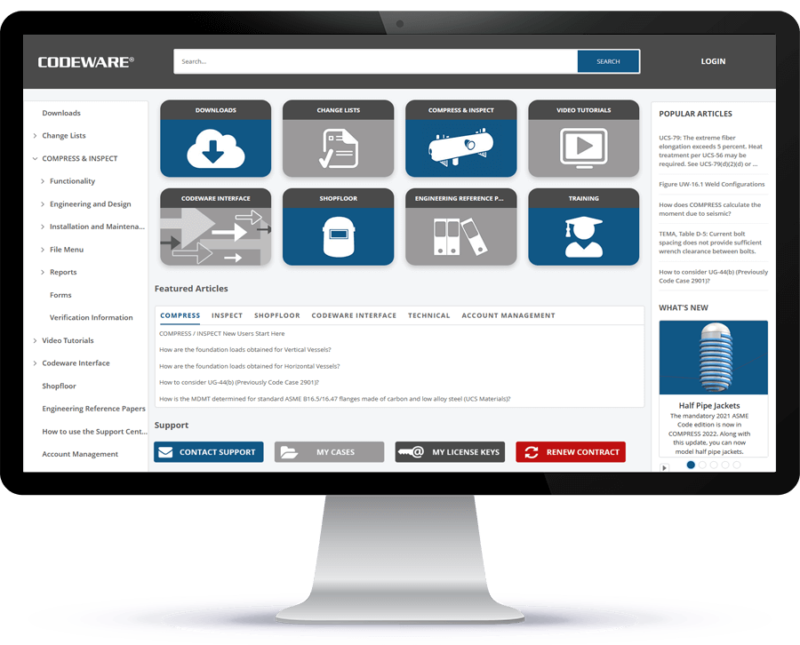 Client Login Center - Codeware