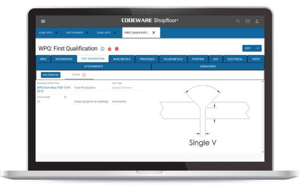 Welding Procedure Software For ASME IX and AWS - Codeware